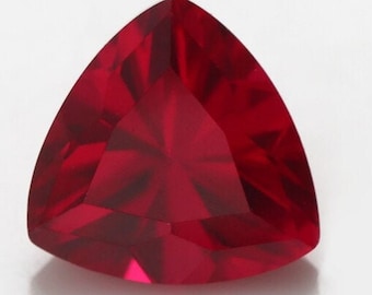 Lab Grown Ruby 10mm X 8mm Emerald Cut Lot of 1 Stone - Etsy