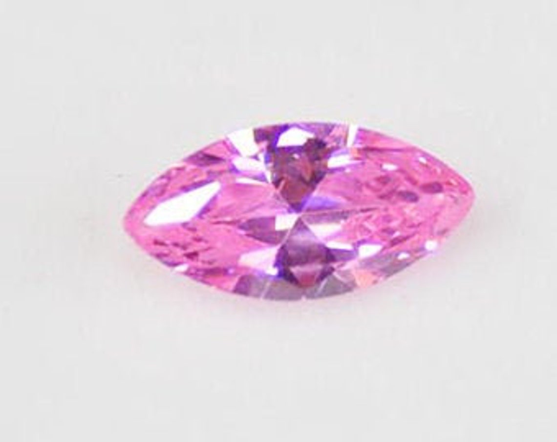 Lab Grown Pink Sapphire 12mm X 6mm Marquise Cut Wholesale Lot of 10 ...