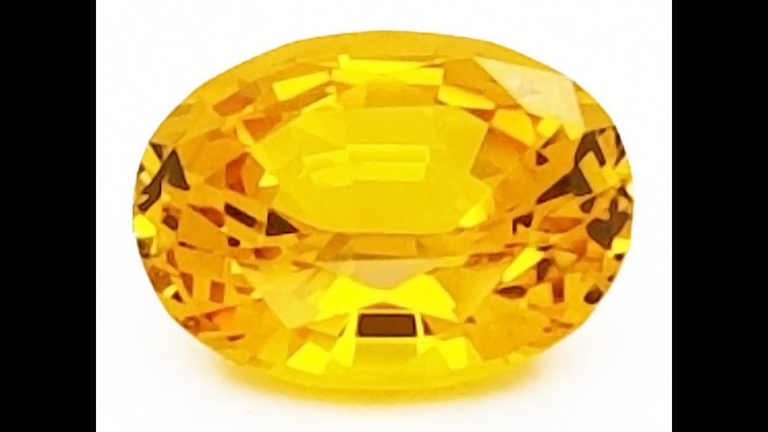 Lab Grown Yellow Sapphire 5mm X 3mm Oval Wholesale Lot of 1 Gemstone - Etsy