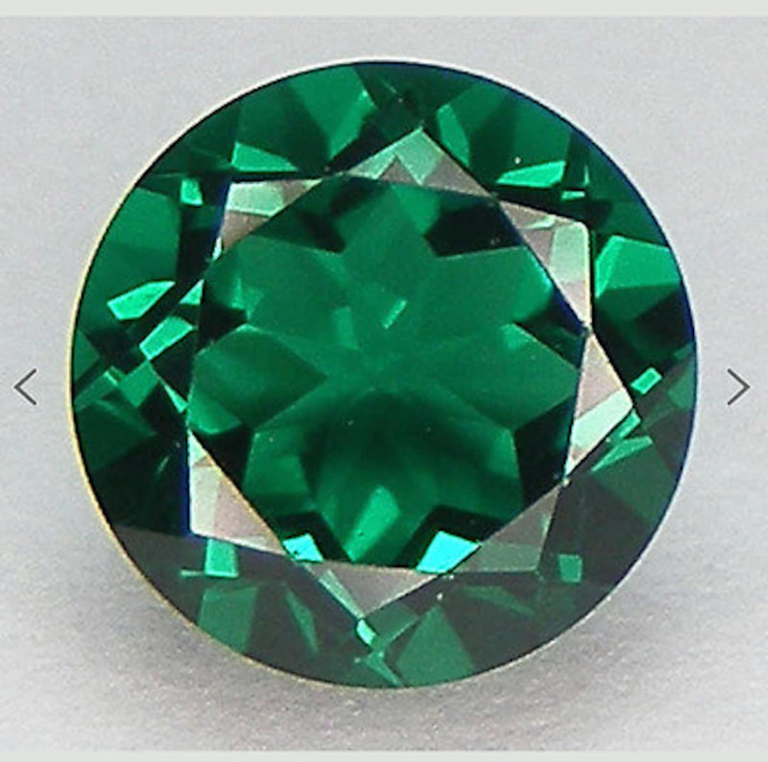 Emerald Lab Grown 1.5mm Round Lot of 10 Gems - Etsy