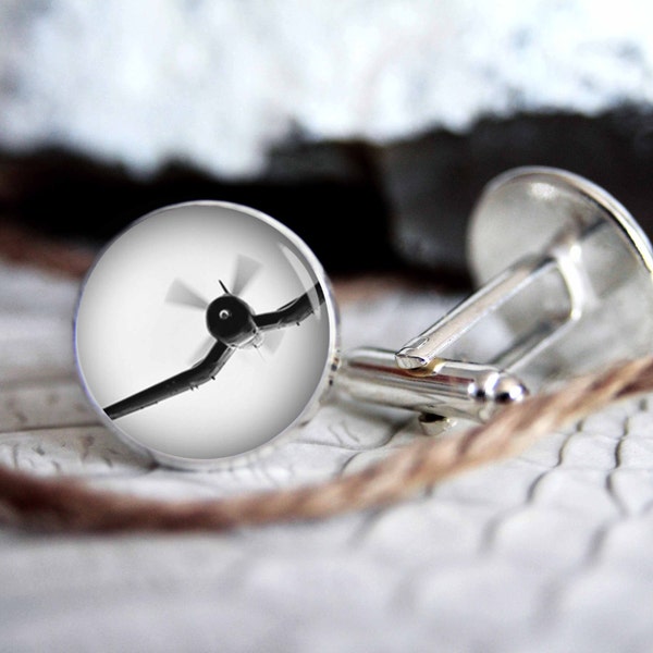 Airplane Cuff Links - Etsy