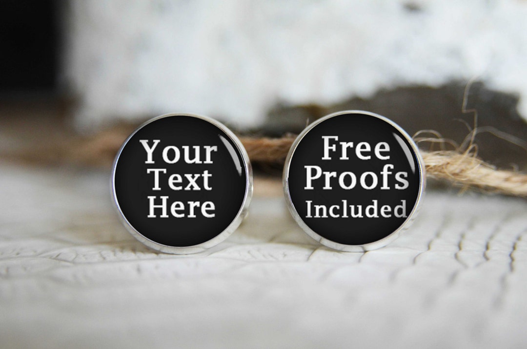 Personalized Cufflinks, Custom Cool Gifts for Men, Photo Wedding Silver ...
