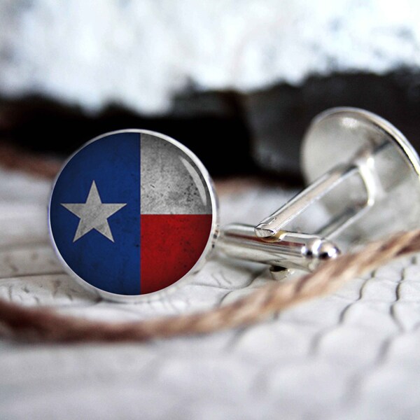 Texas Cufflinks - Etsy