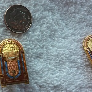 Juke Box Trash Can Enameled Jacket Lapel Pin - Etsy