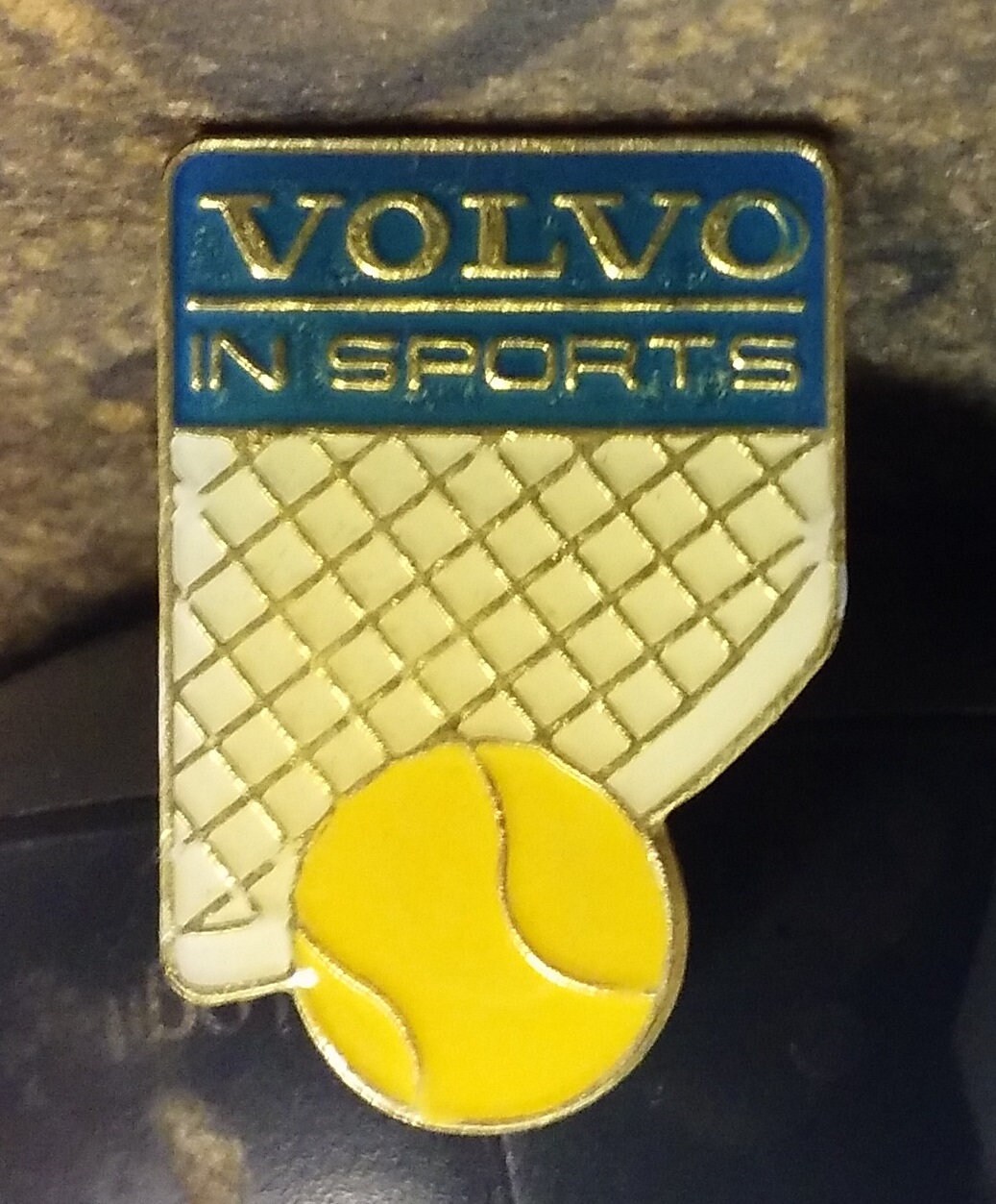 VOLVO in Sports Tennis Enameled Lapel Pin - Etsy