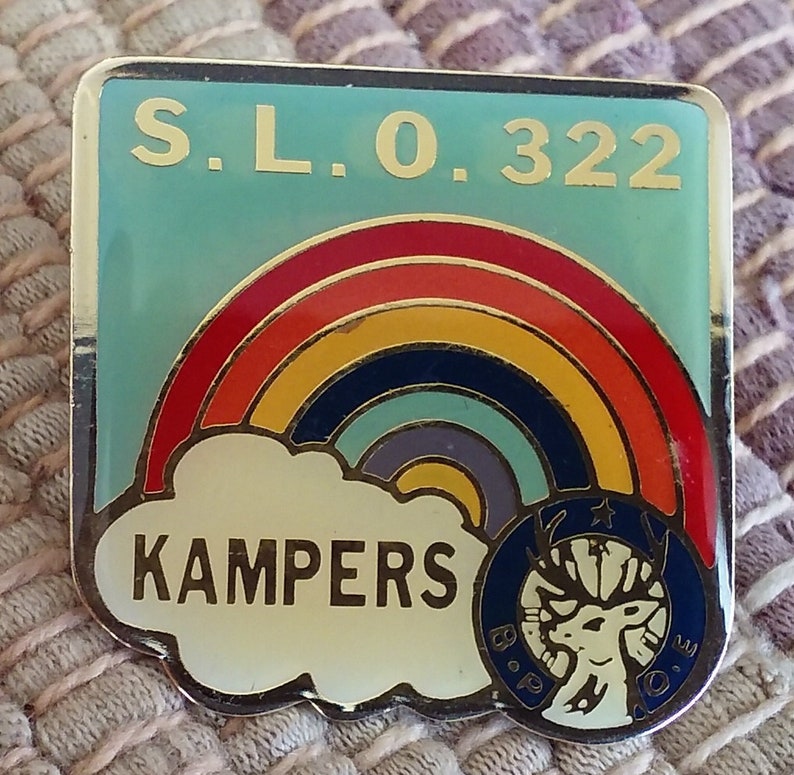 BPOE Elks Lodge S.L.O. 322 Jacket Lapel Pin Pre-owned Kampers - Etsy