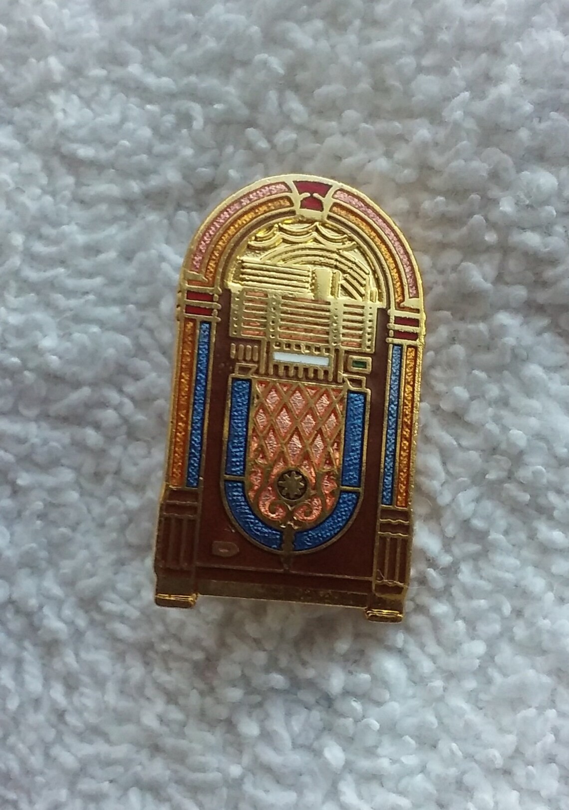 Juke Box Trash Can Enameled Jacket Lapel Pin - Etsy