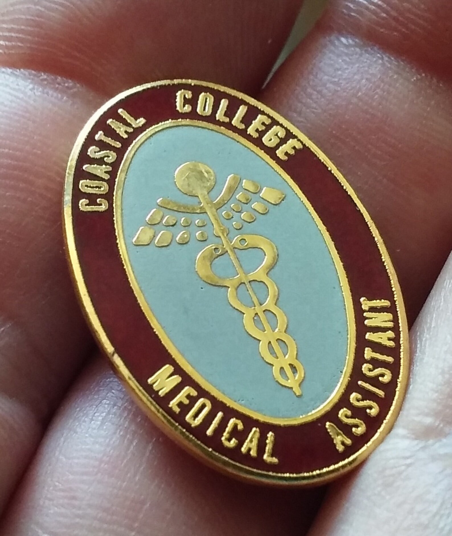 Coastal College pin pre-owned Medical Assistant | Etsy