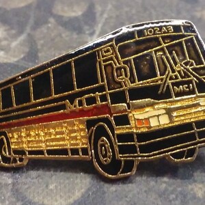 MCI Motor Coach Industries Vintage Bus Tie Tack Pin Badge - Etsy