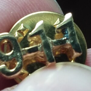 911 Lapel Jacket Pin Pre-owned - Etsy