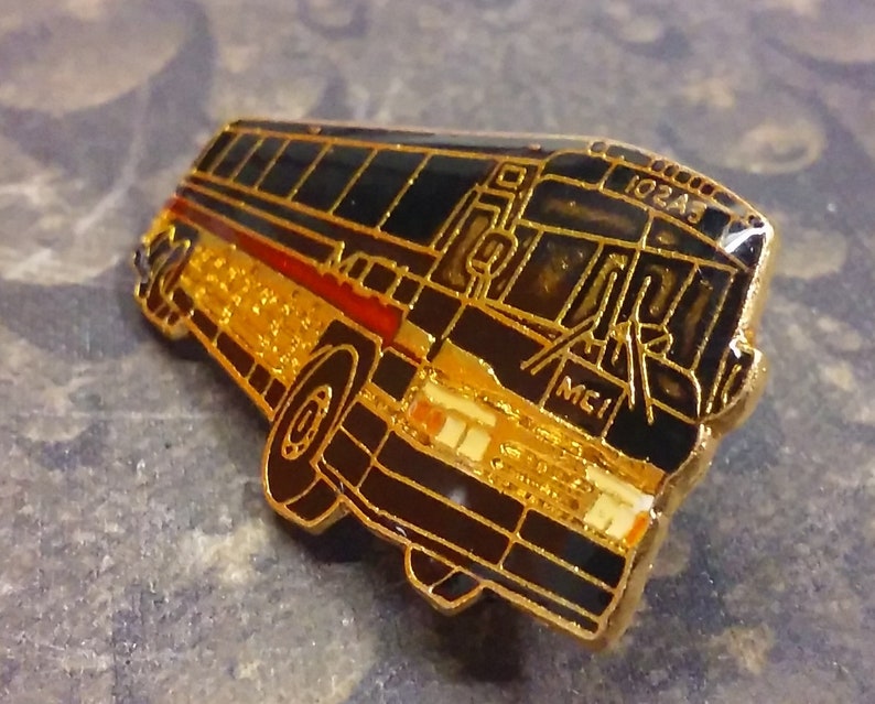 MCI Motor Coach Industries Vintage Bus Tie Tack Pin Badge - Etsy