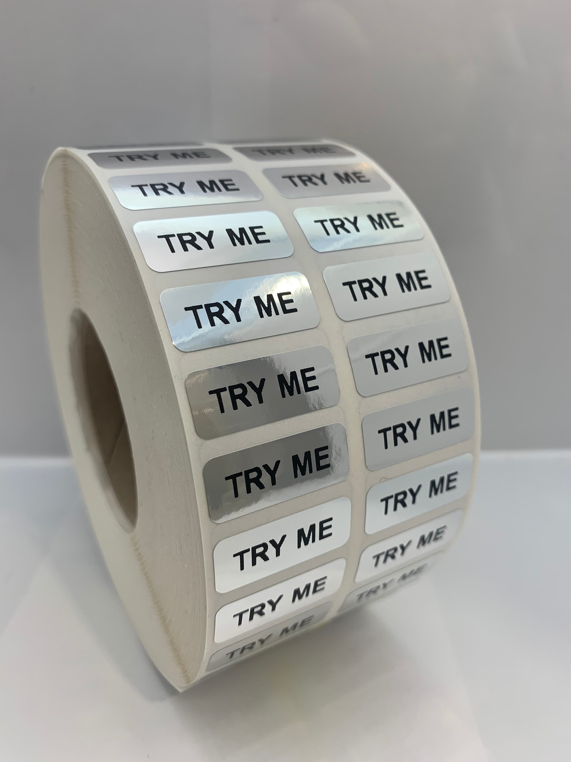 Metallic Tester / Try Me Labels Mini Stickers 25mm X 10mm - Etsy
