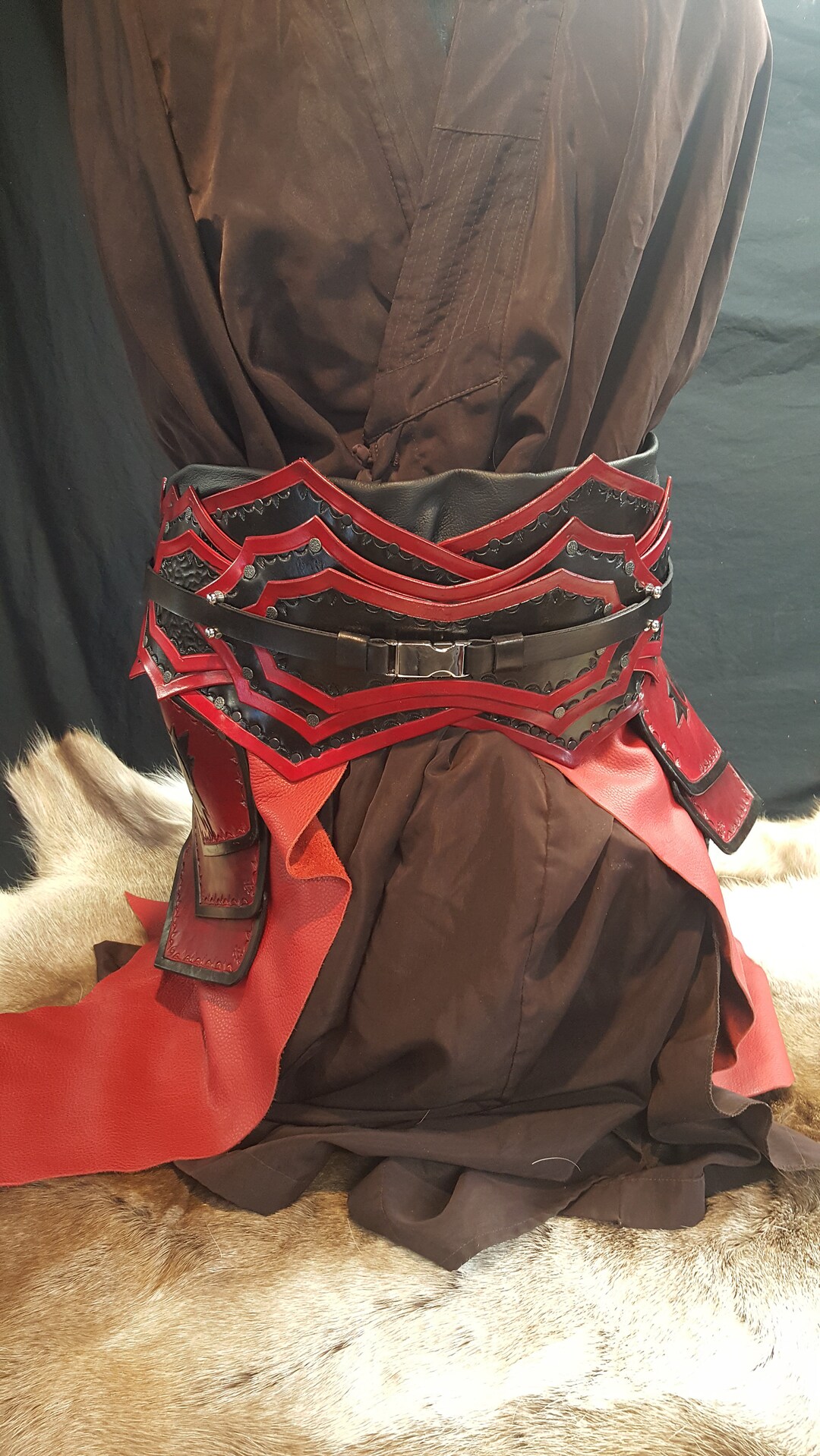 Dark Jedi, Sith Inspired Warrior Belt/harness - Etsy