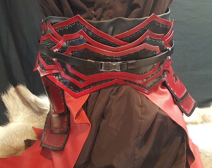 Dark Jedi, Sith Inspired Warrior Belt/harness - Etsy