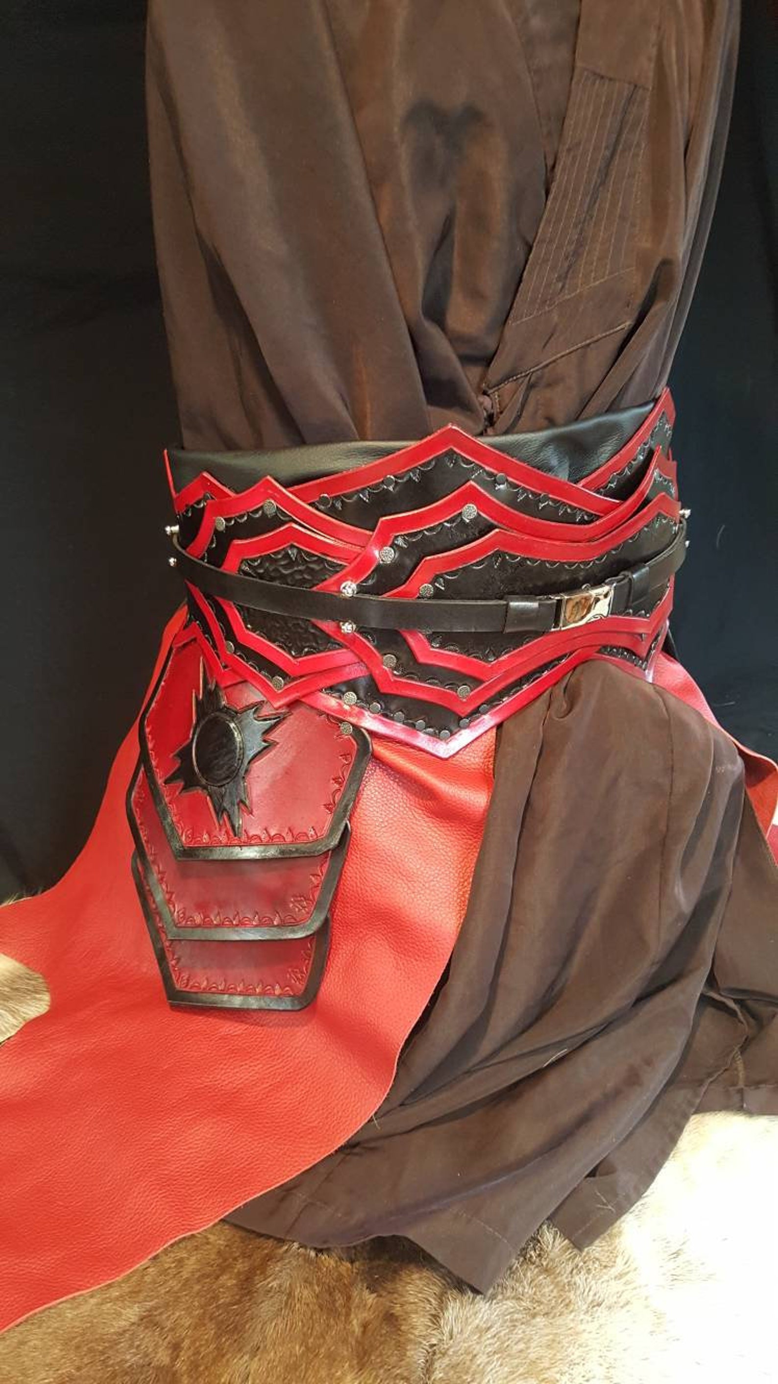 Dark Jedi Sith Inspired Belt/harness. - Etsy