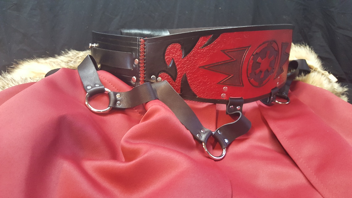 Dark Jedi Sith Inspired Belt/harness. - Etsy