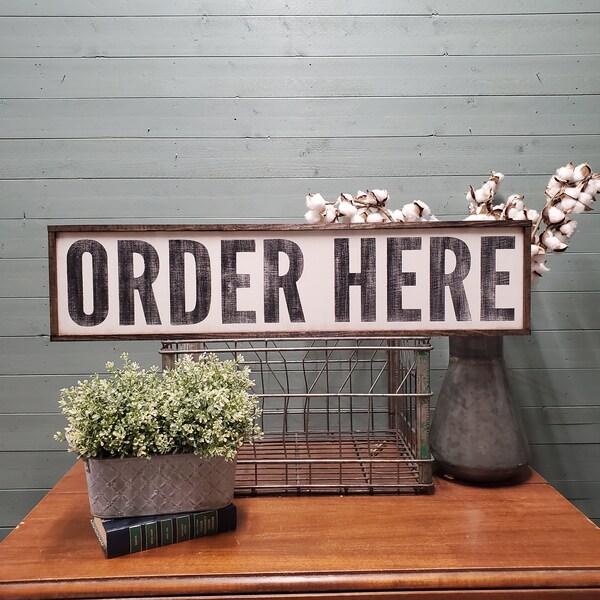 Restaurant Signage - Etsy