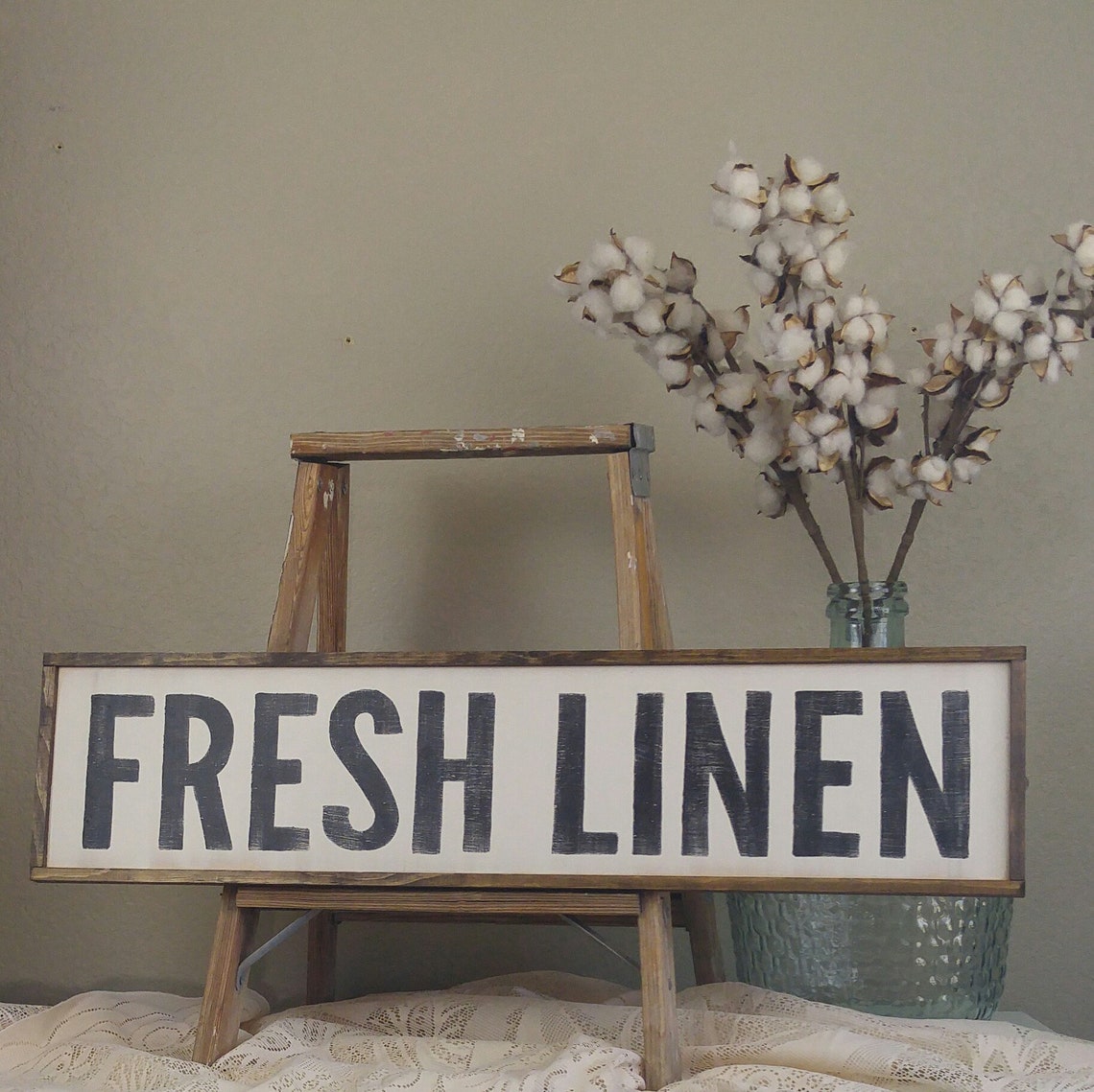 Fresh Linen Sign Fresh Linens Sign Fresh Towels Sign | Etsy