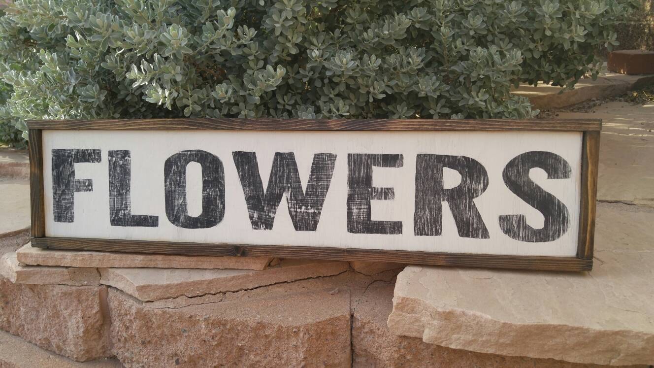 Perennials Sign Florist Sign Flowers Sign French Country - Etsy