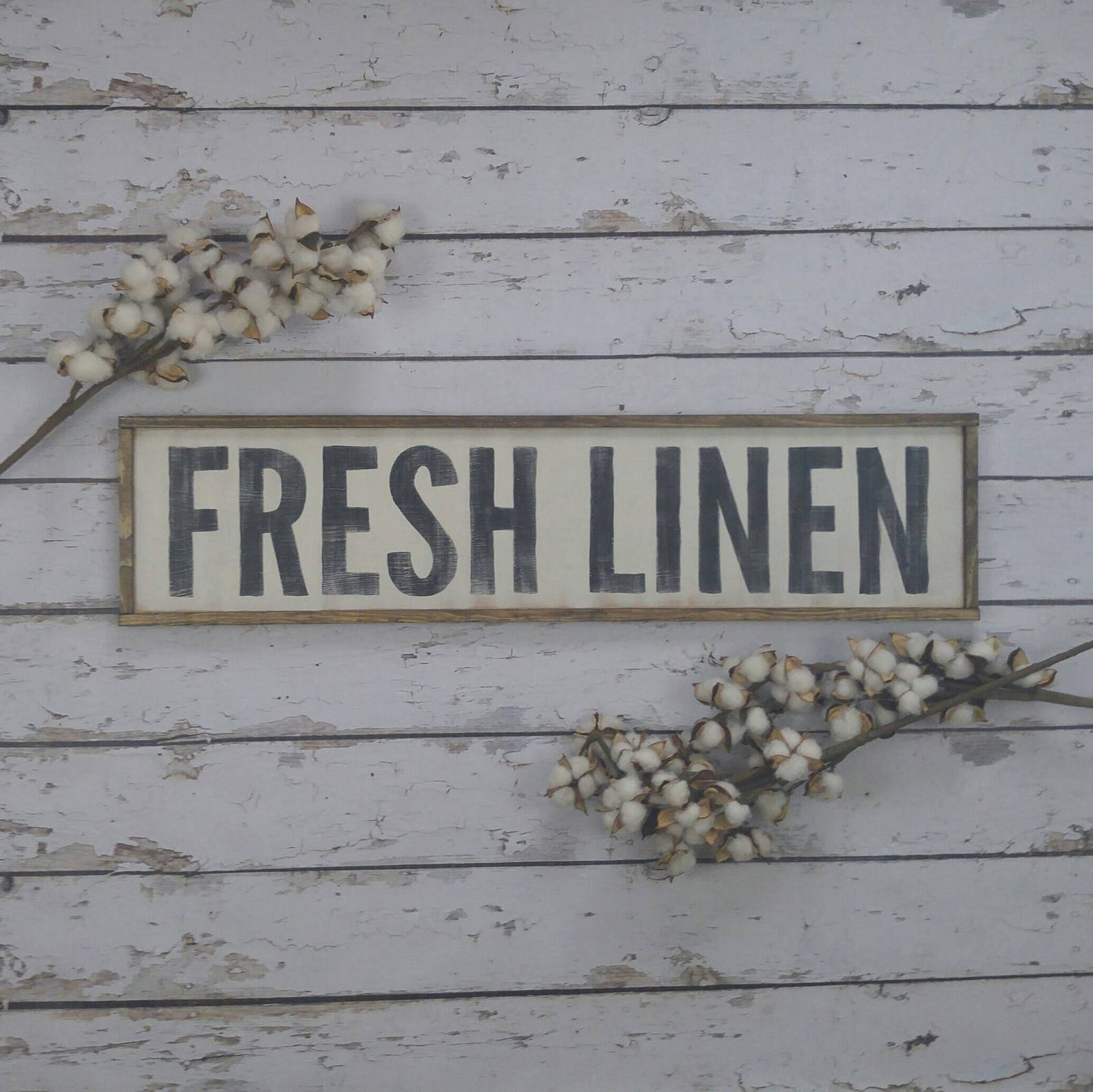 Fresh Linen Sign Fresh Linens Sign Fresh Towels Sign | Etsy