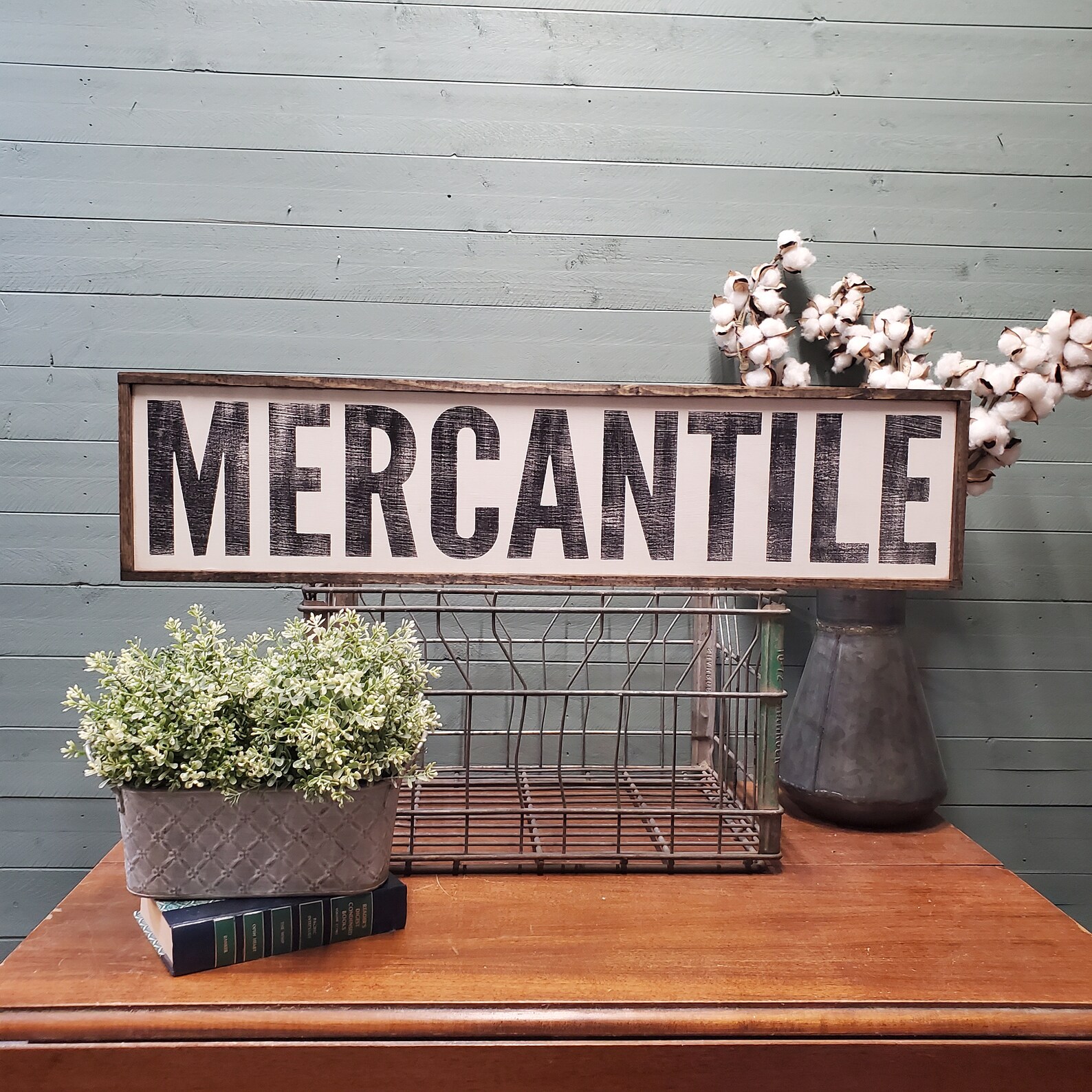 Wood Mercantile Sign Kitchen Wall Decor Mercantile Sign - Etsy