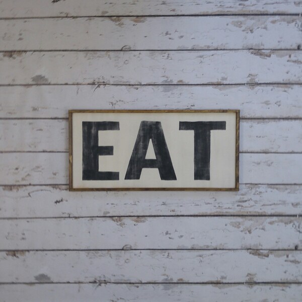 Eat Sign - Etsy Canada