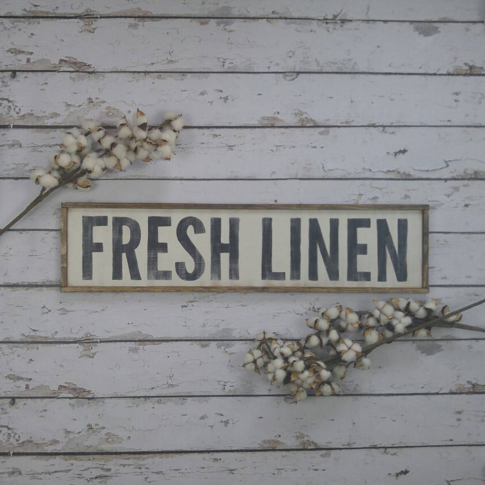 Fresh Linen Sign Fresh Linens Sign Fresh Towels Sign | Etsy