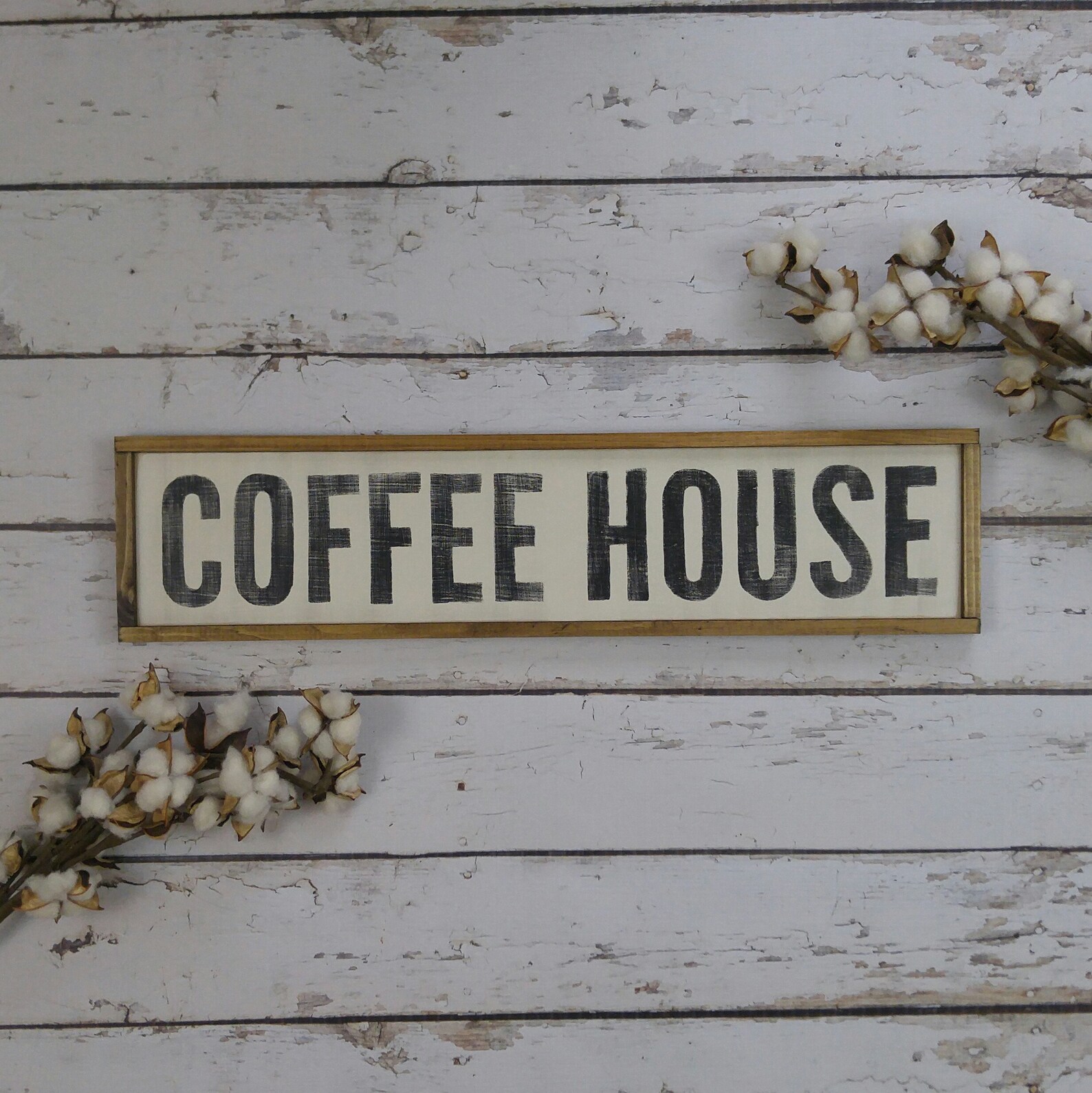Coffee House Sign Coffee Sign Rustic Coffee Sign Farmhouse | Etsy