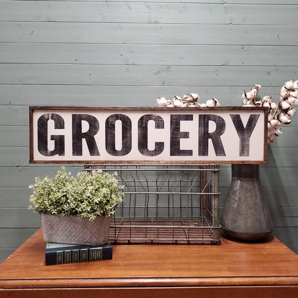 Grocery Sign - Etsy