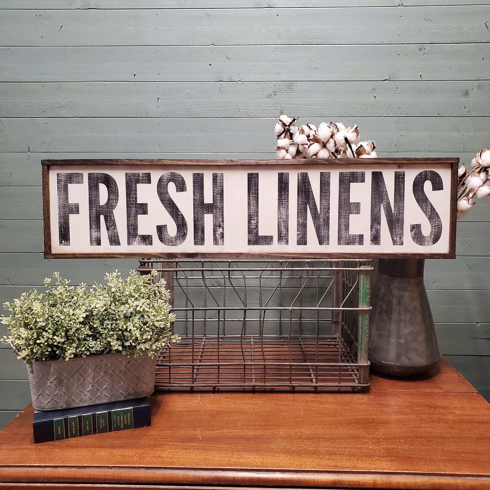 Fresh Linen Sign Fresh Linens Sign Fresh Towels Sign - Etsy
