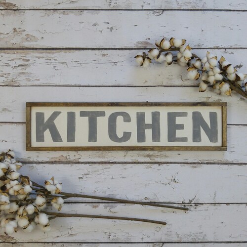 Kiss the Cook Sign Vertical Kiss the Cook Sign Kitchen Sign | Etsy