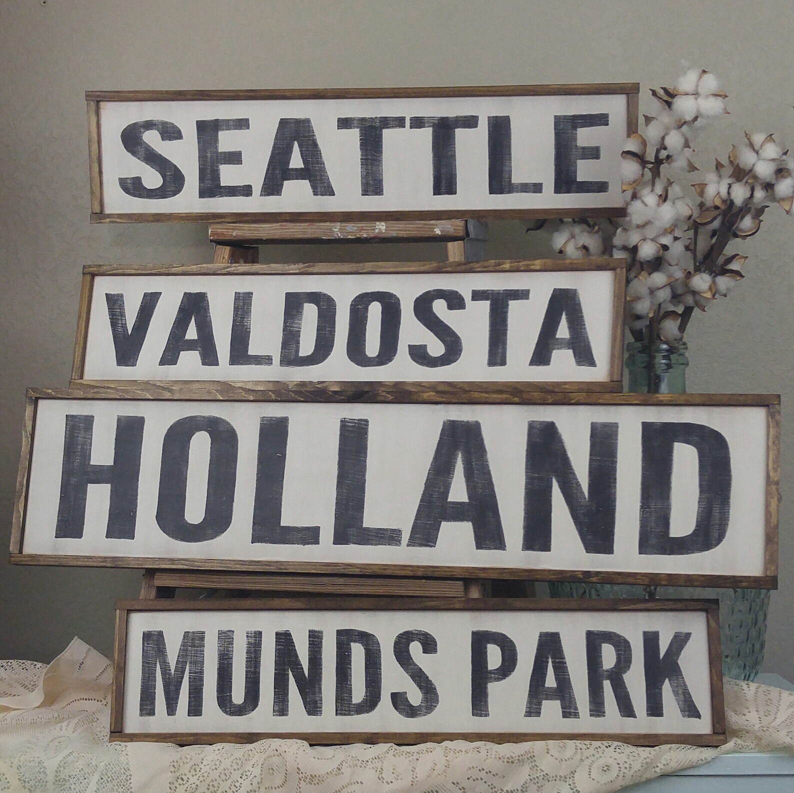 City Sign State Sign Address Sign Location Sign - Etsy