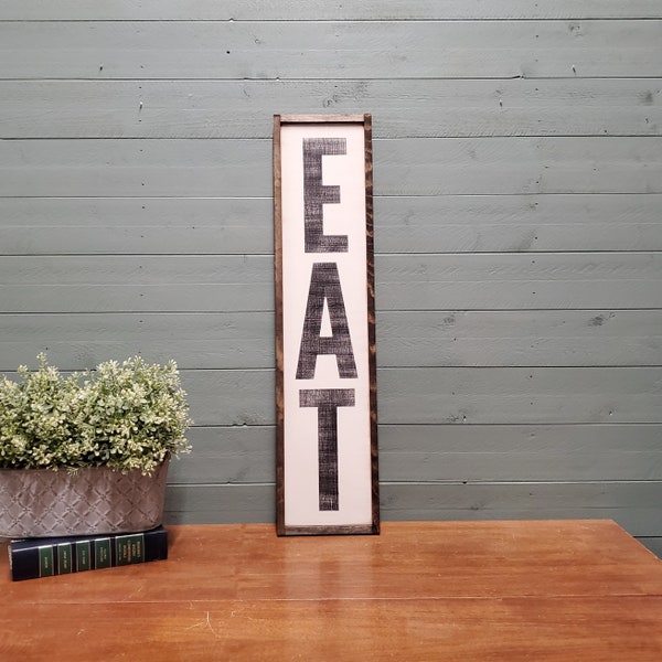 Eat Sign - Etsy