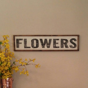 Perennials Sign Florist Sign Flowers Sign French Country - Etsy