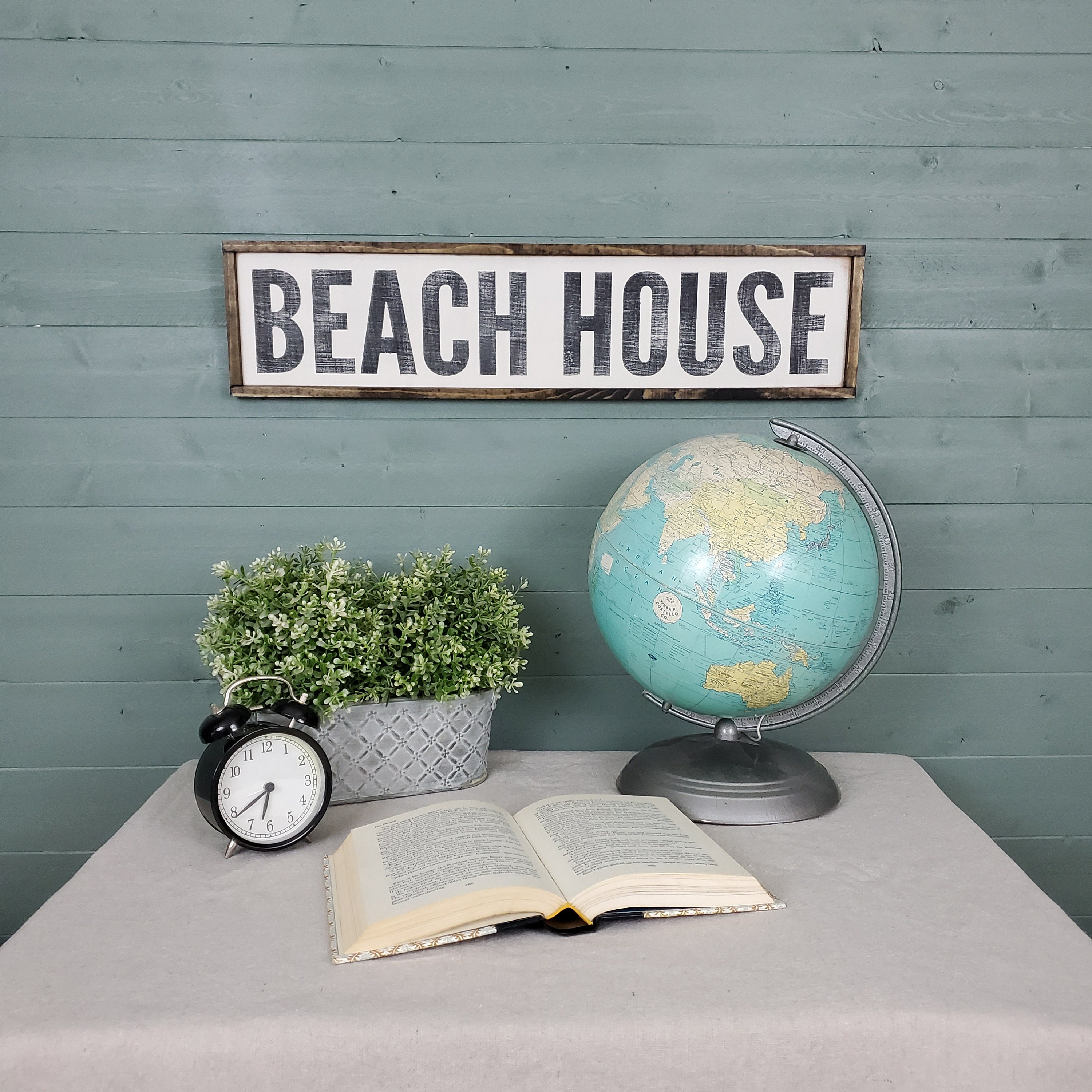 Beach House Sign Beach House Decor Coastal Decor Coastal | Etsy