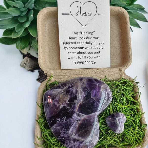 Pocket Hug Rock - Etsy