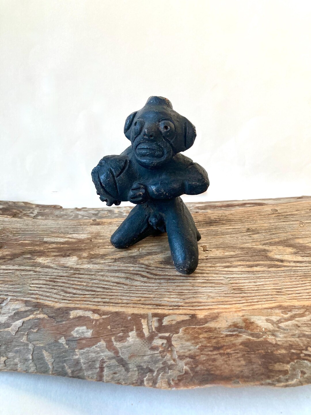 Clay Taino Figure Indigenous Art Guillen - Etsy