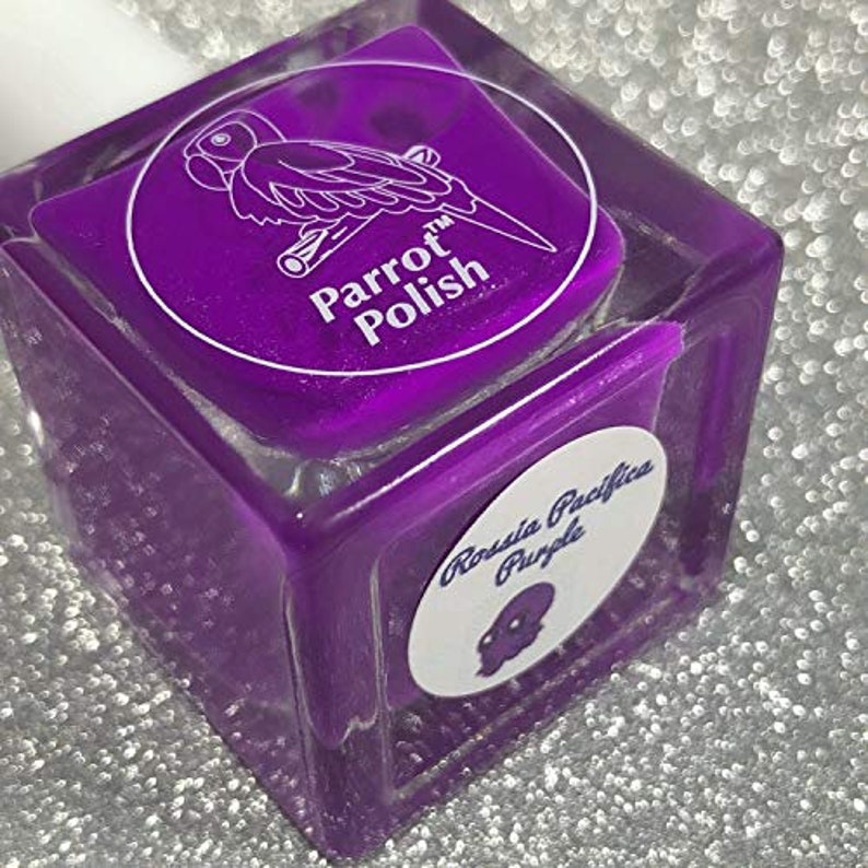 Parrot Polish Rossia Pacifica Purple | Etsy