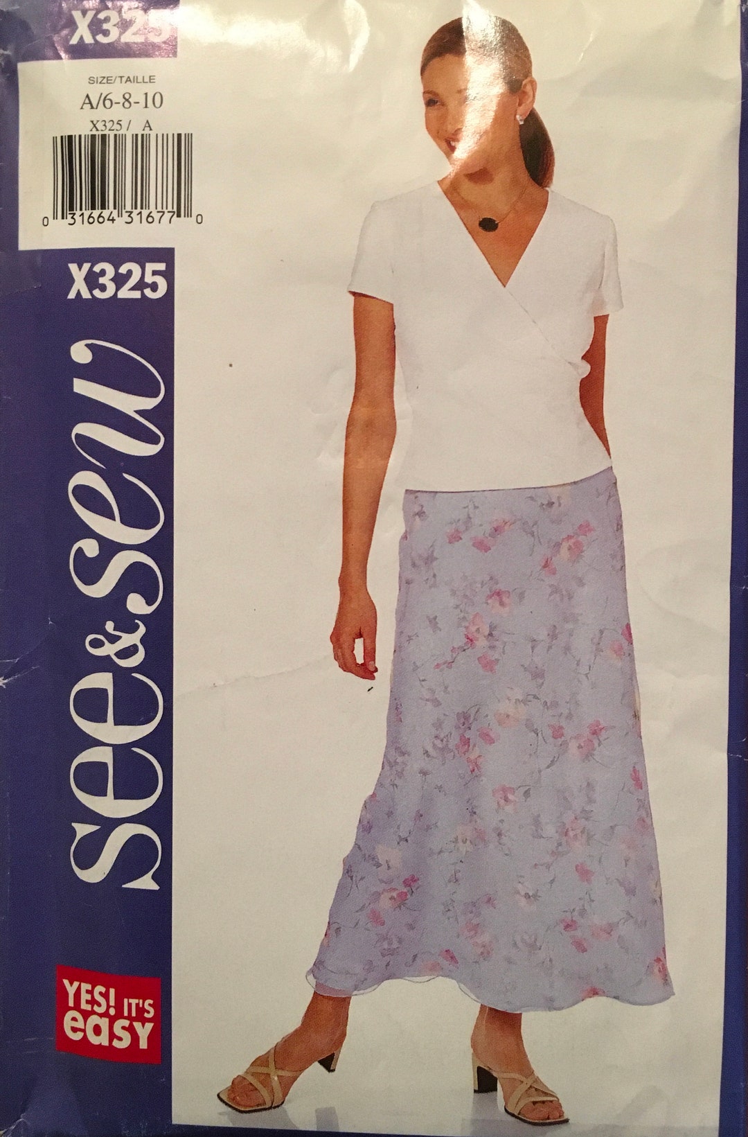See & Sew X325 Sewing Pattern vintage UNCUT - Etsy