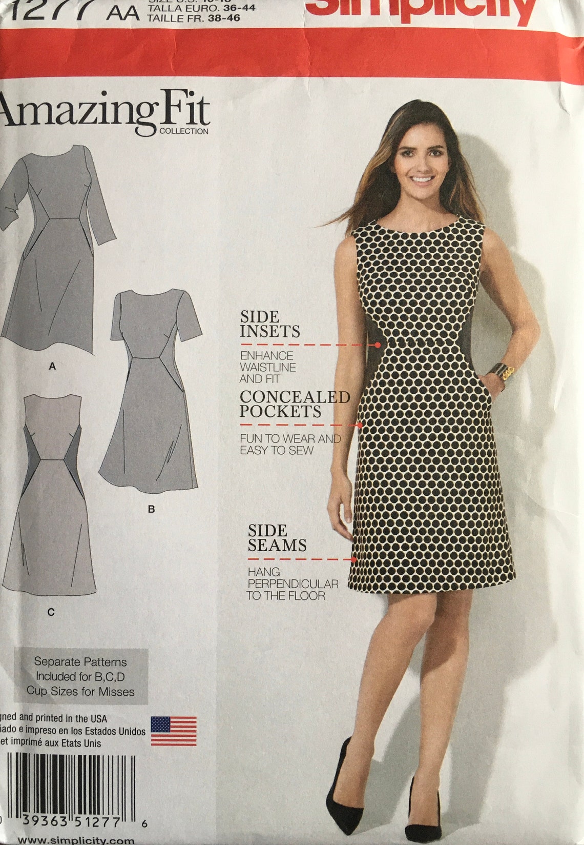 Simplicity 1277 Sewing Pattern UNCUT | Etsy