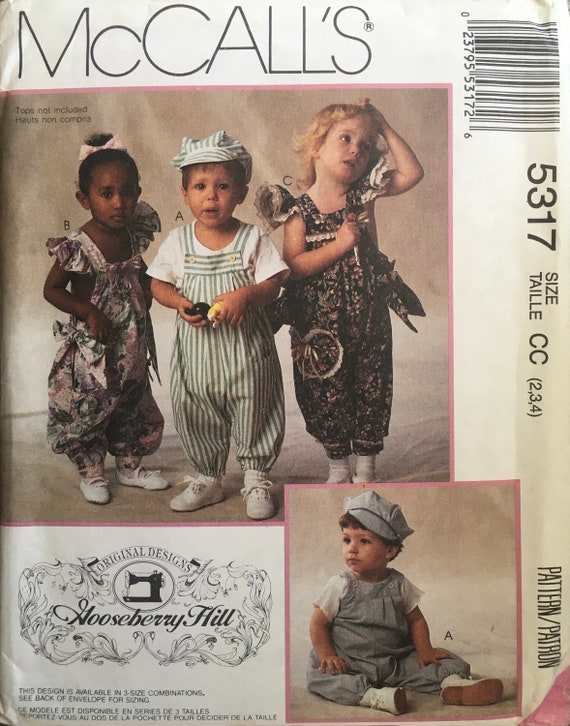 Mccall's 5317 Sewing Pattern vintage UNCUT | Etsy