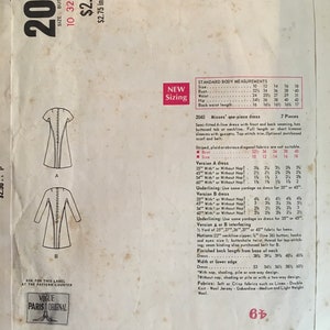 Vogue 2040 Sewing Pattern vintage CUT | Etsy