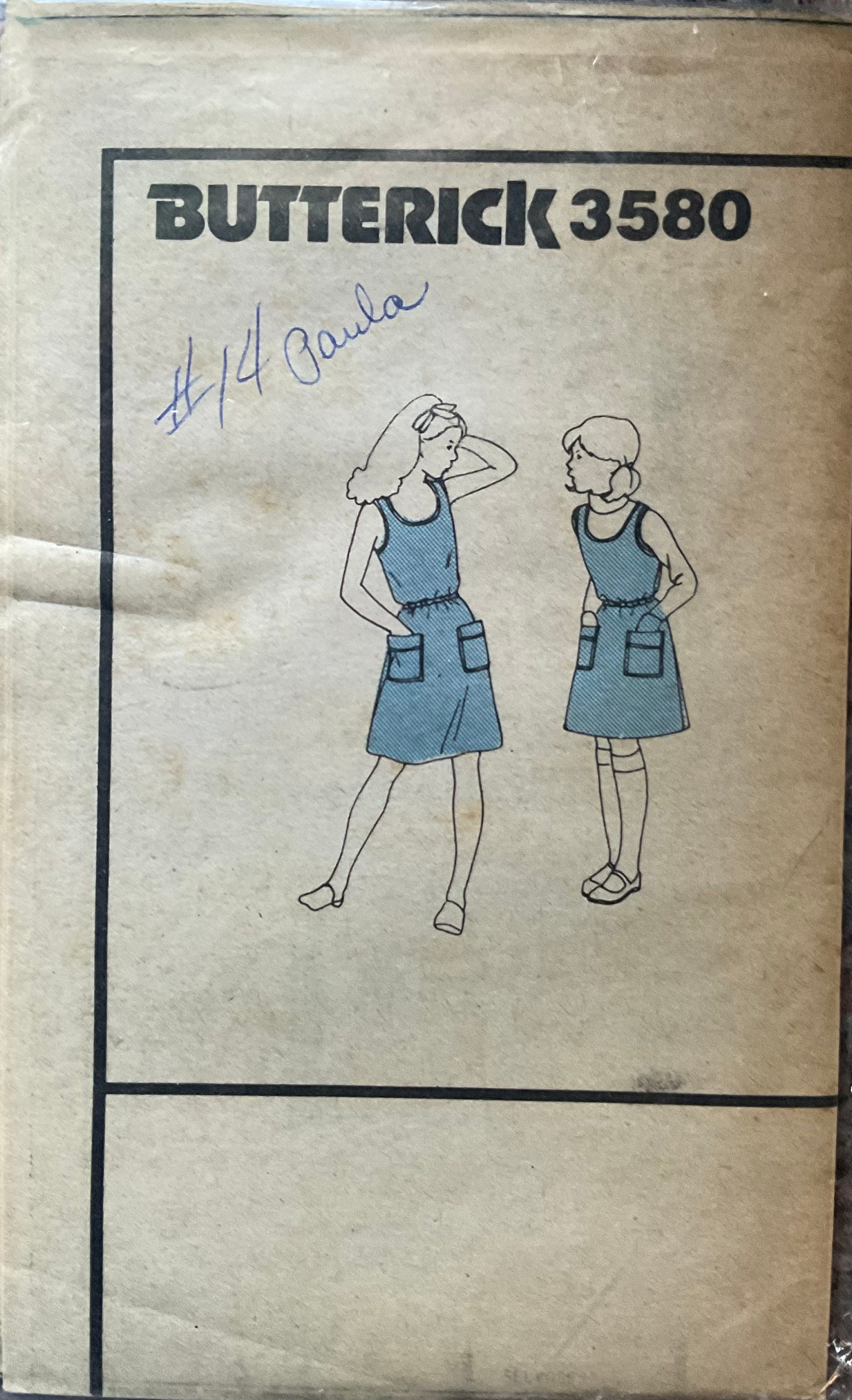 Butterick 3580 Sewing Pattern vintage UNCUT - Etsy