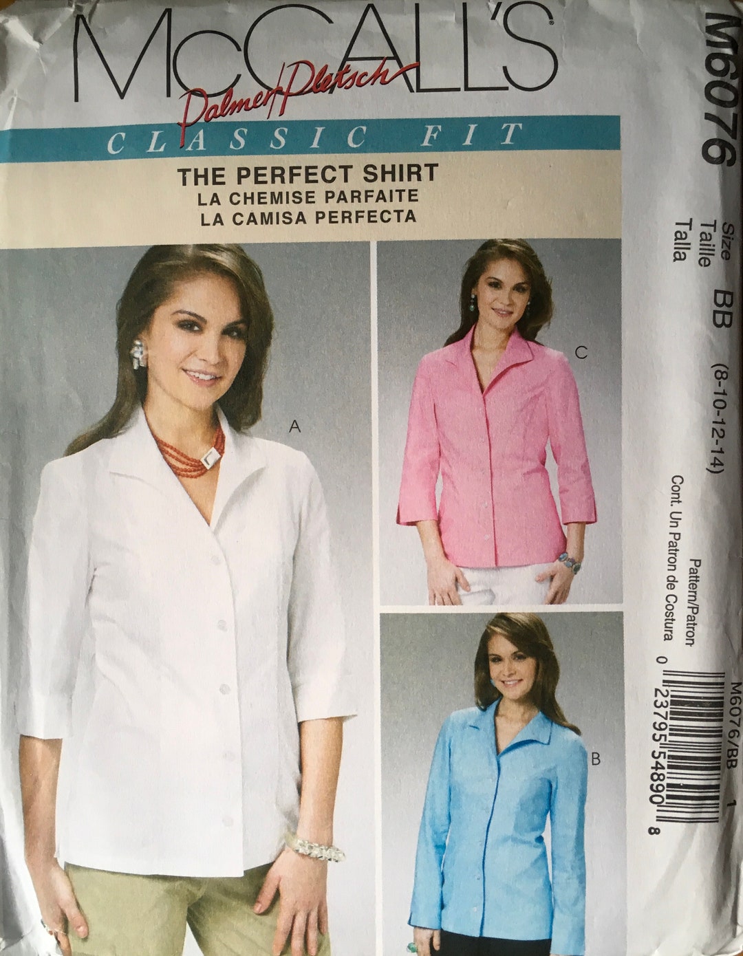 Mccall's 6076 Sewing Pattern UNCUT - Etsy