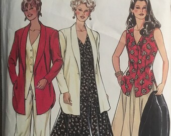 New Look 6558 Sewing Pattern vintage CUT | Etsy