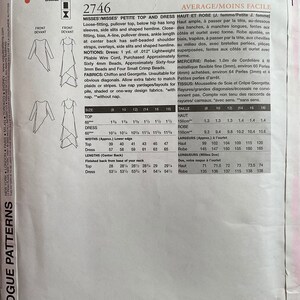 Vogue 2746 Sewing Pattern vintage UNCUT - Etsy