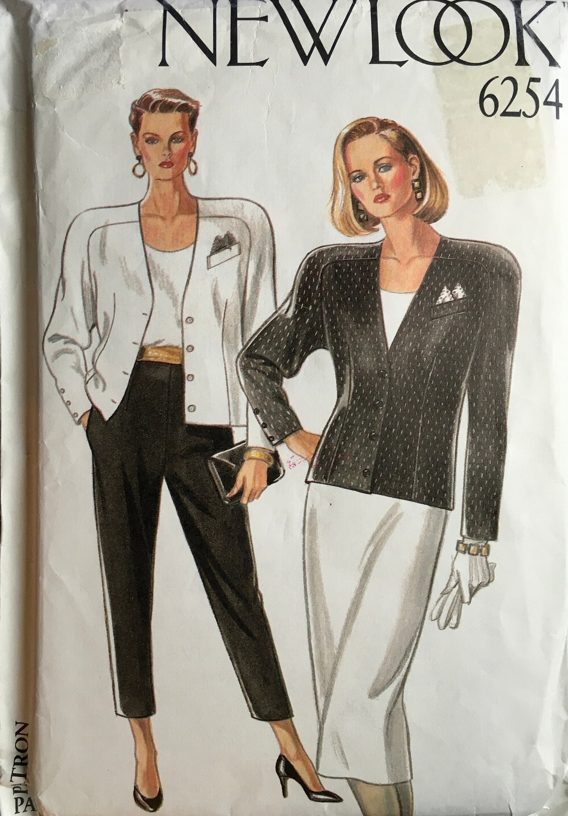 New Look 6254 Sewing Pattern vintage CUT - Etsy