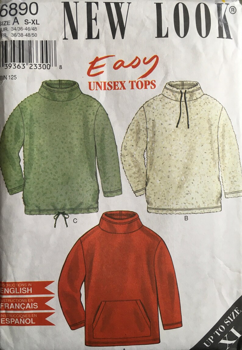 New Look 6890 Sewing Pattern vintage CUT - Etsy