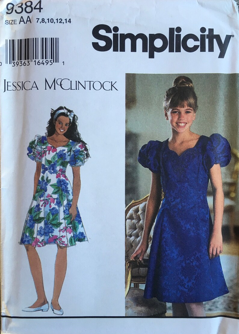 Simplicity 9384 Sewing Pattern vintage UNCUT - Etsy