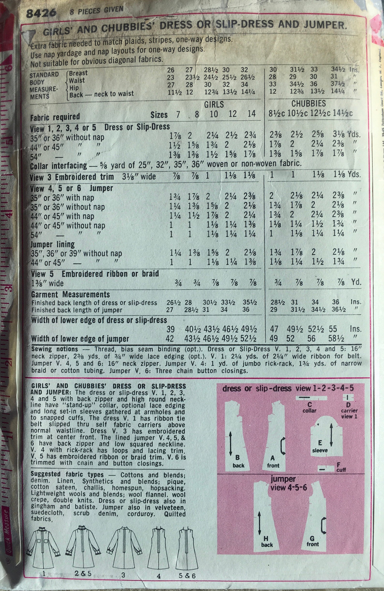 Simplicity 8426 Sewing Pattern vintage UNCUT - Etsy